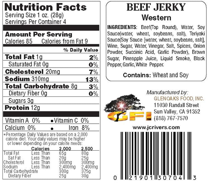 Western Beef Jerky – JC Rivers